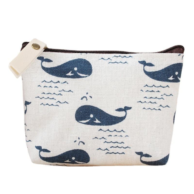 Dompet Fabrik, Gaya Korea, Diperbuat daripada Linen Kapas, Reka ...