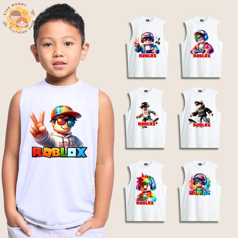 Roblox Avatar Muscle Tee Sando for Kids - Unisex - Comfortable - TikTok ...