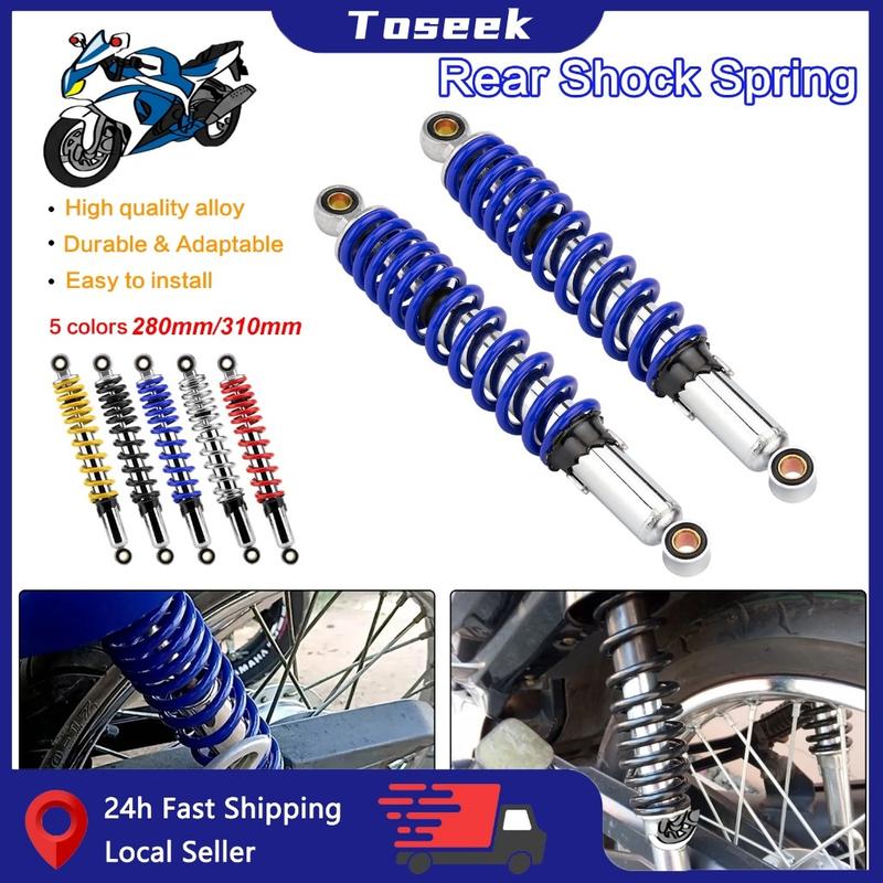 310mm Motorcycle Rear Shock Absorb Universal 2pcs Shock Absorber ...