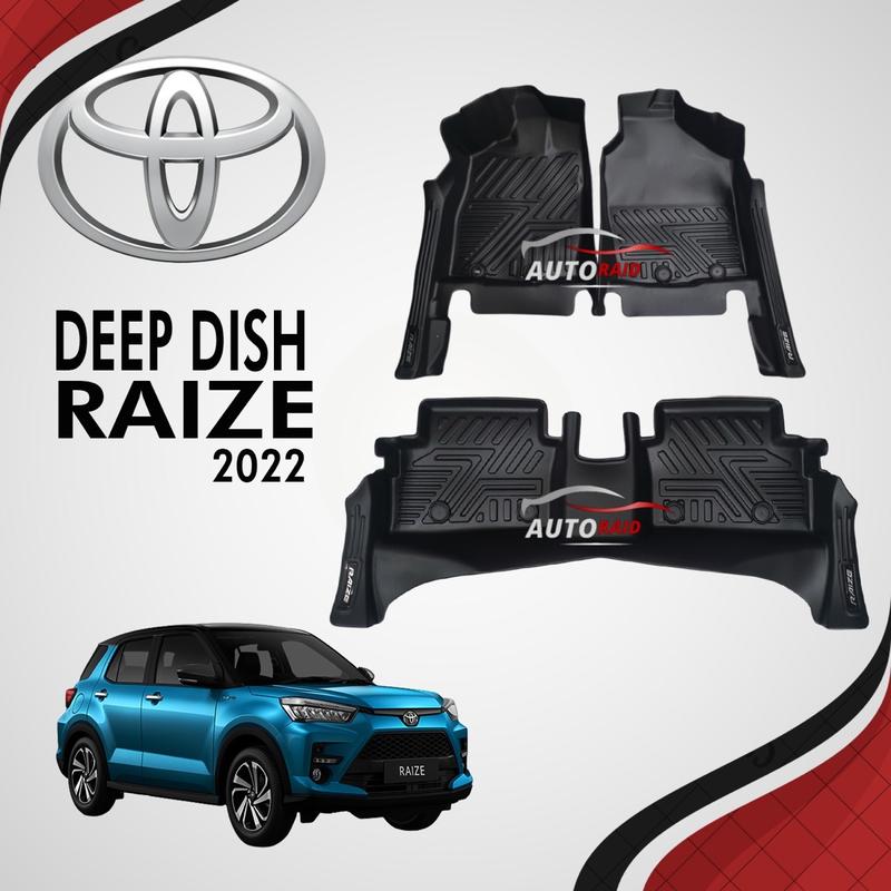 Autoraid Toyota Raize 2022-2023 5D Deep Dish Matting - TikTok Shop ...