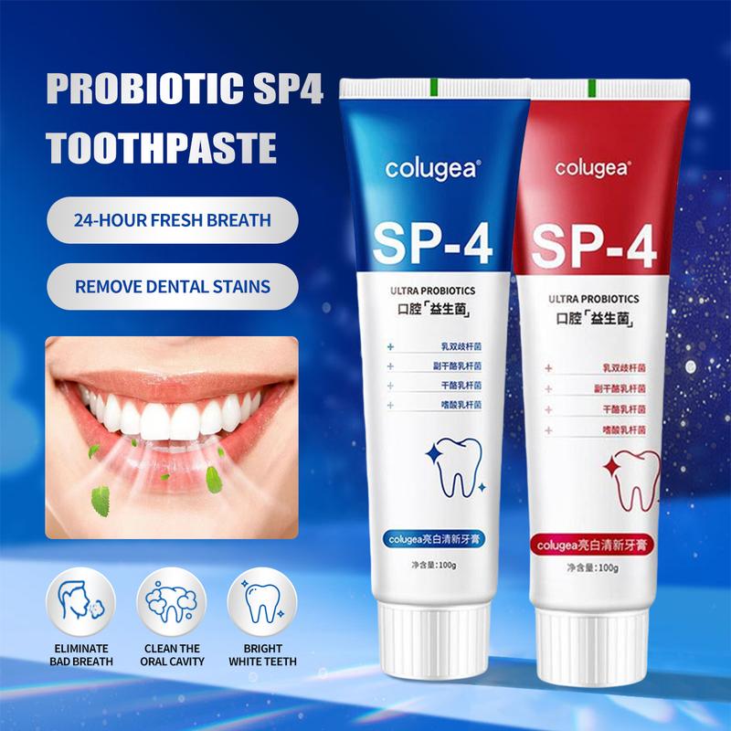 Ubat Gigi, SP-4, Pemutihan, Pembersihan Gigi, Menghilangkan Plak ...