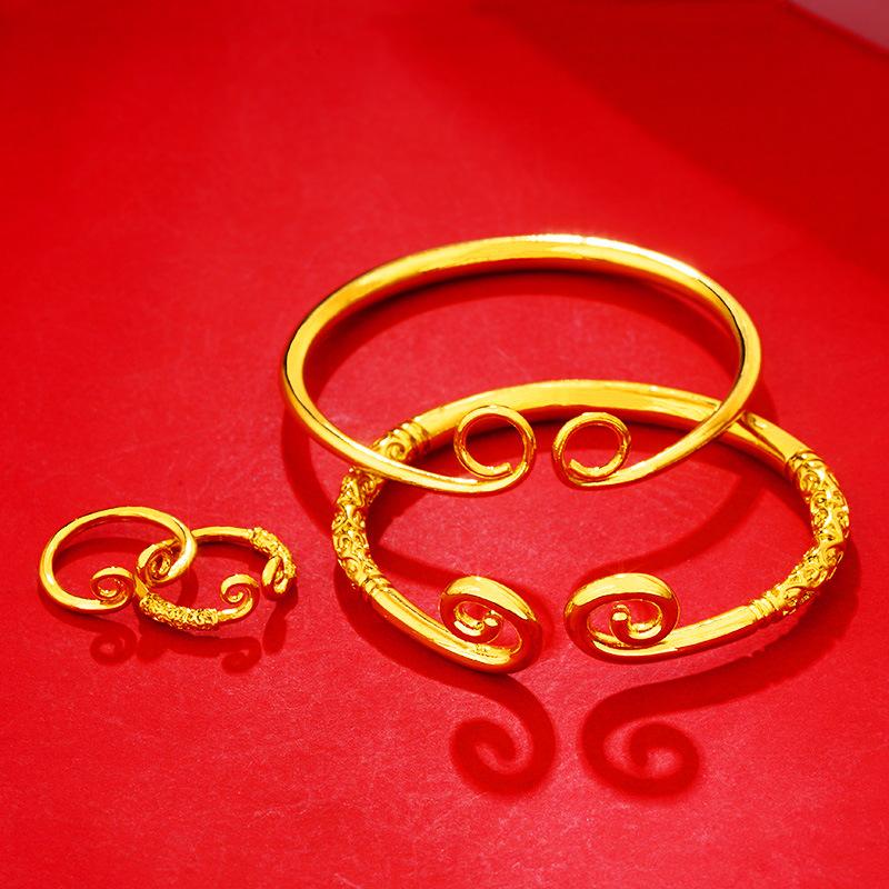 Vietnamese Gold-Plated Tightening Curse Bracelet Black Mythology Wukong ...