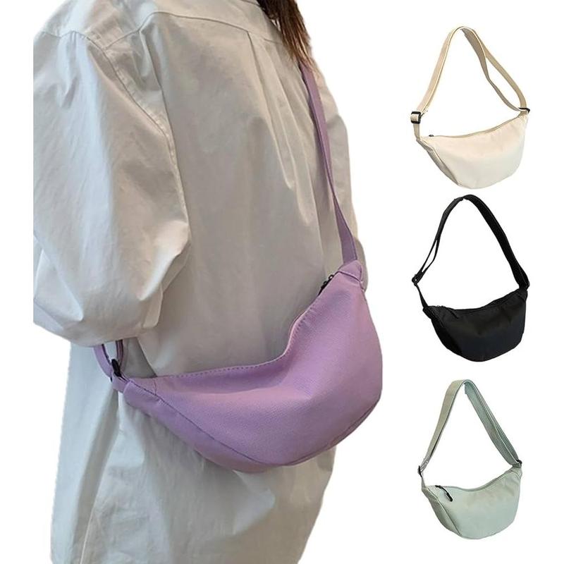 Bag Women bag Dumpling Bag Canvas Bag Shoulder Bag Crossbody - TikTok ...