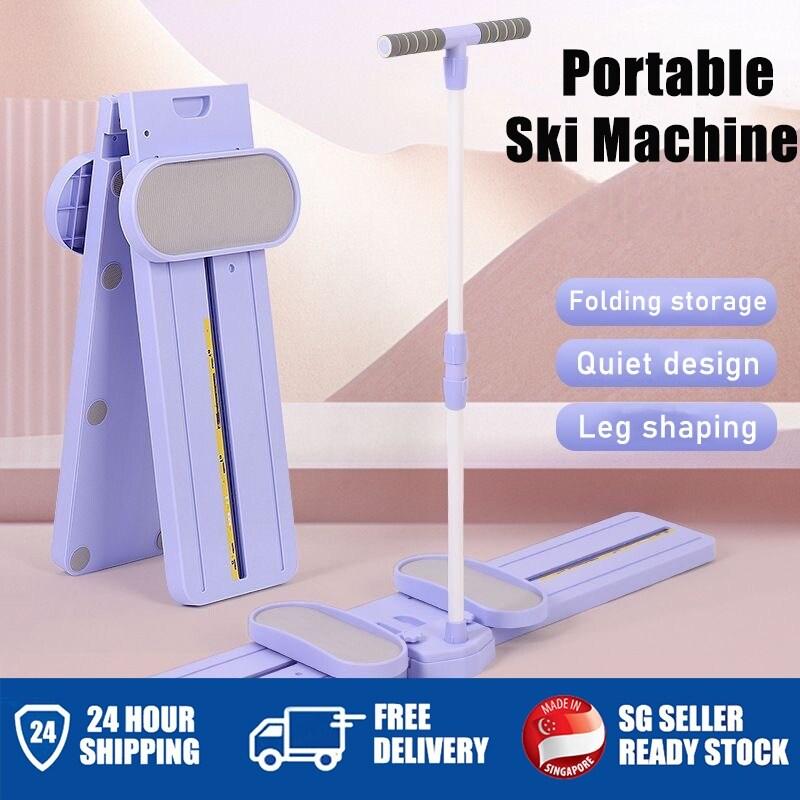 Premium Portable Ski Machine Pilates Board Home Leg Exercise/Slimming ...