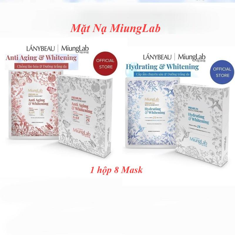 (8 Miếng/Hộp) Mặt Nạ Sinh Học MiungLab LÁNYBEAU Dưỡng Da Cấp - TikTok ...