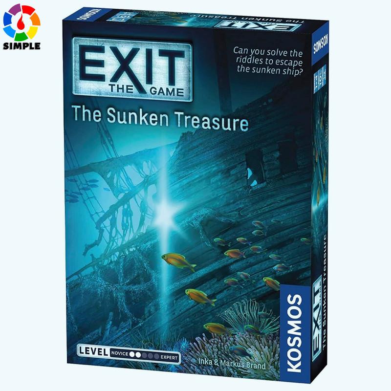 ประสบการณ์ห้องหลบหนีที่บ้าน, ธีม Kosmos, สมบัติที่จม, Exit: The ...