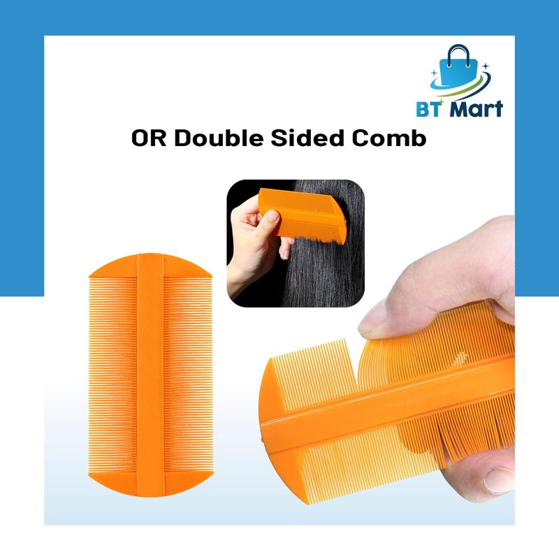 Small Size Double-Sided Comb Nit Fine Tooth Head Lice Hair Combs ...