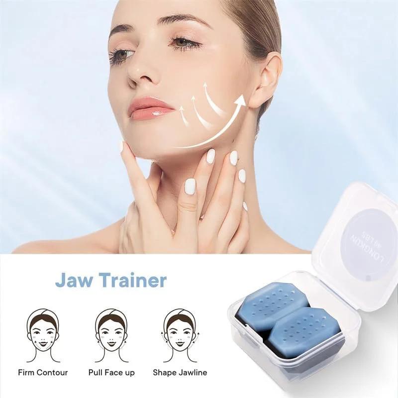 NK-Two-color Jaw Trainer Facial Muscle Training Machine Facial Jaw Line ...