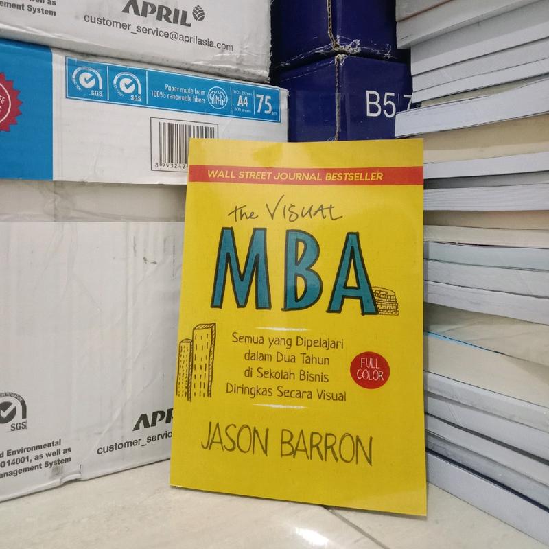 buku the visual MBA by jason barron - Shop | Tokopedia