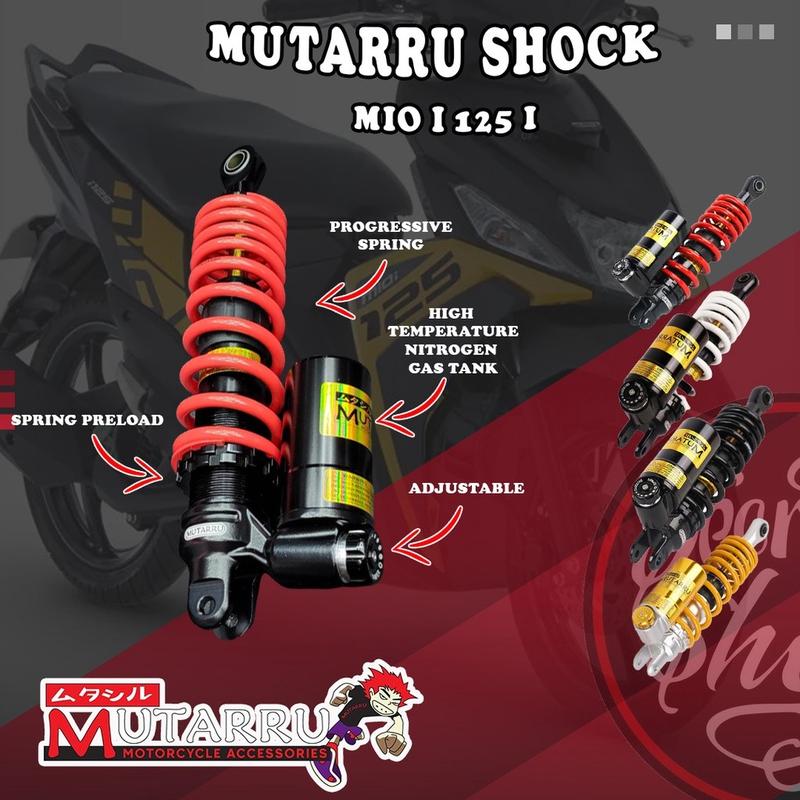 MUTARRU INVERTED SHOCK V2 (Adjustable spring & rebound) - TikTok Shop ...