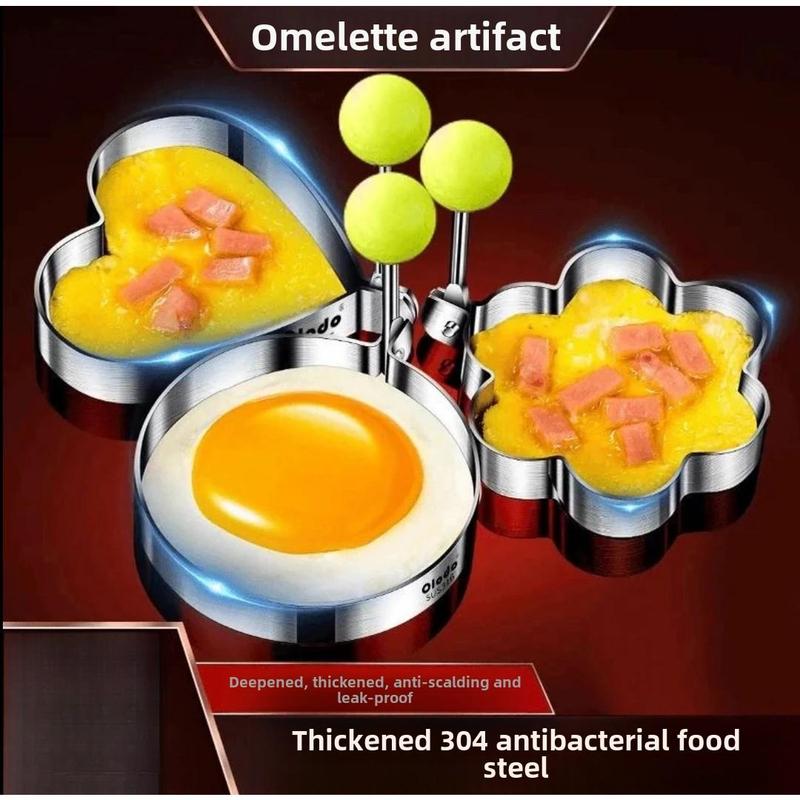 Stainless Steel Omelette Mold Artifact - TikTok Shop Singapore