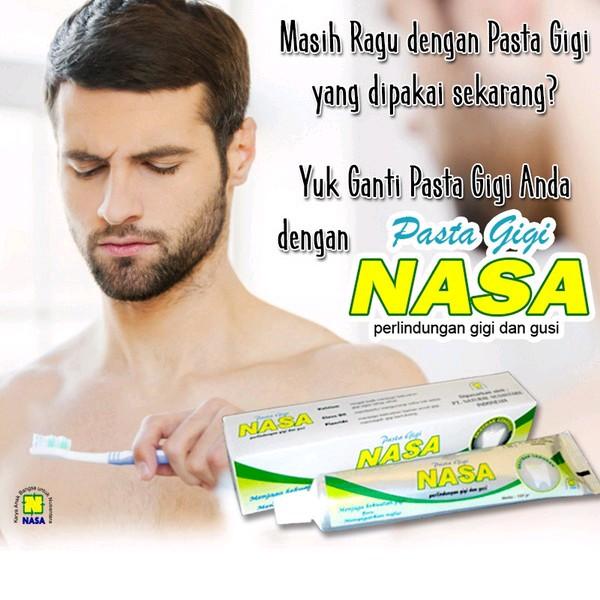 PASTA GIGI NASA (Gigi berbau, berlubang & memutihkan) 100% Bahan ...