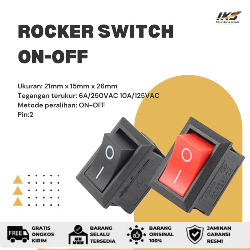 Rocker Power Switch ON / OFF - Shop | Tokopedia