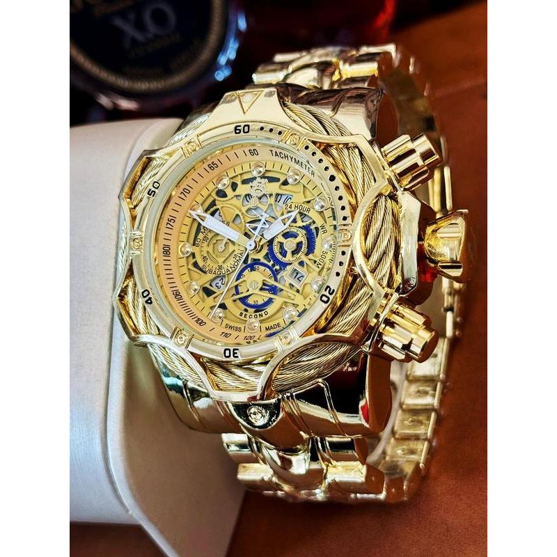 Jam Tangan Kuarza Gaya Punk untuk Lelaki, Dail Bulat, Fesyen - TikTok ...