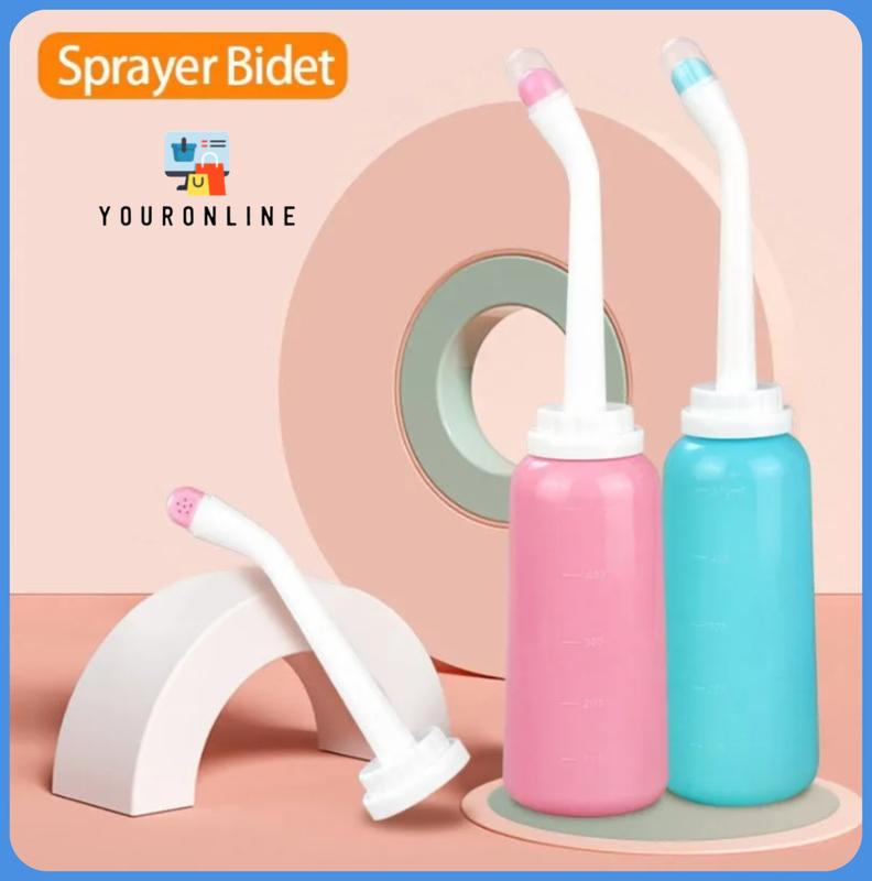 1pc 500ML Large Capacity Sprayer Bidet Long Nozzle Portable Bidet ...