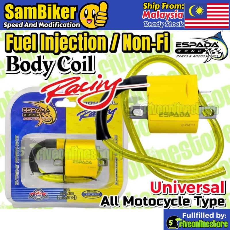 ESPADA Racing Kepala Plug Koil Body Coil PRO & Plug Iridium - TikTok ...