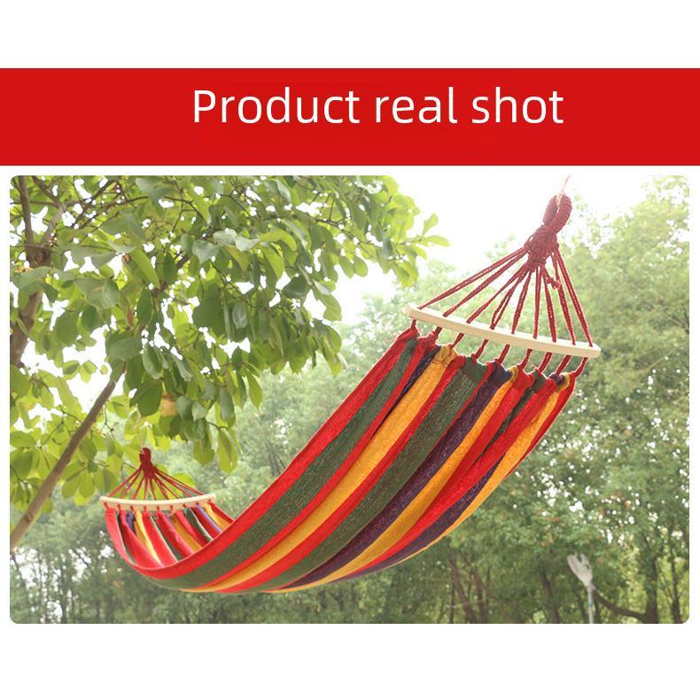 Large hammock roll over canvas hammock Outdoor camping hammock - TikTok ...
