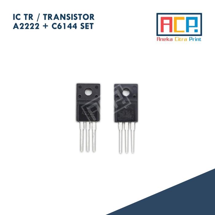 IC TR Transistor A2222 + C6144 Set, Printer Epson L120 L210 L310 - Shop ...