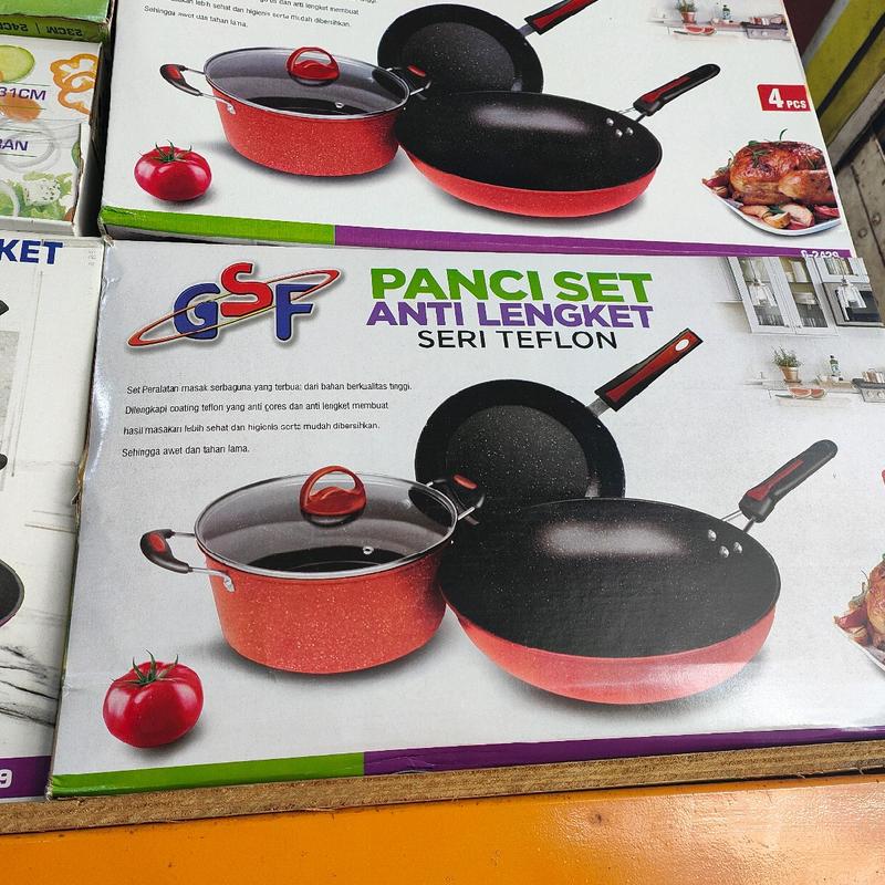 panci GSF 4 set Panci Set Anti Lengket - Shop | Tokopedia