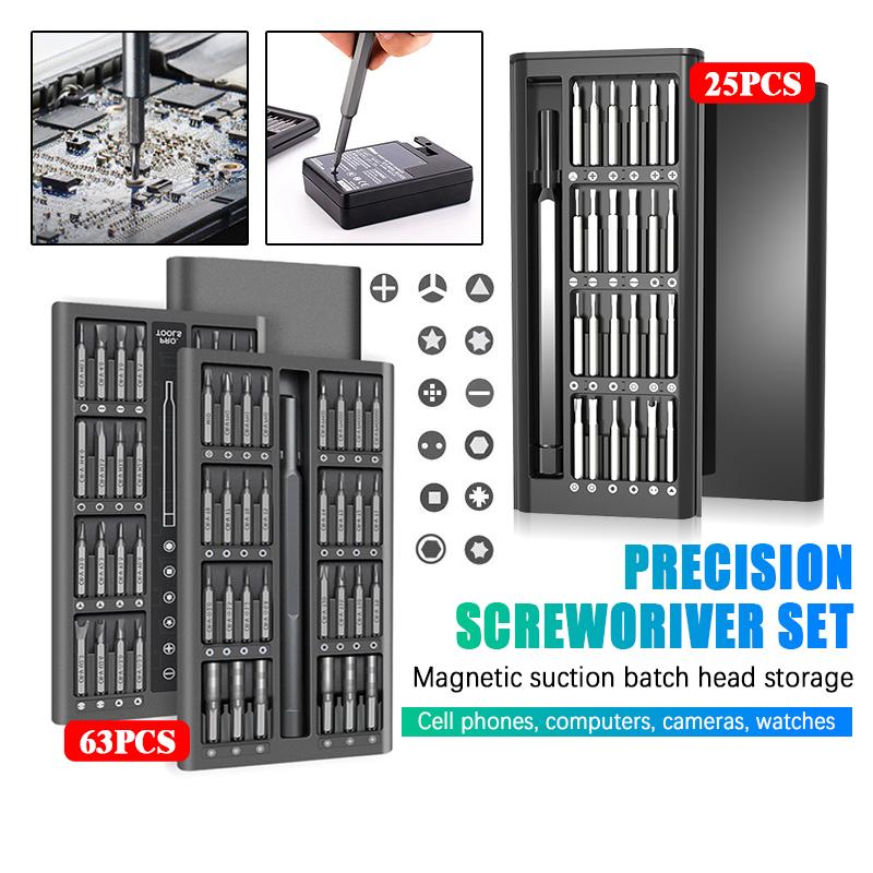 【Msia Ready Stock】Set Skru Precision 25/63 PCS dgn Keset Ala - TikTok ...