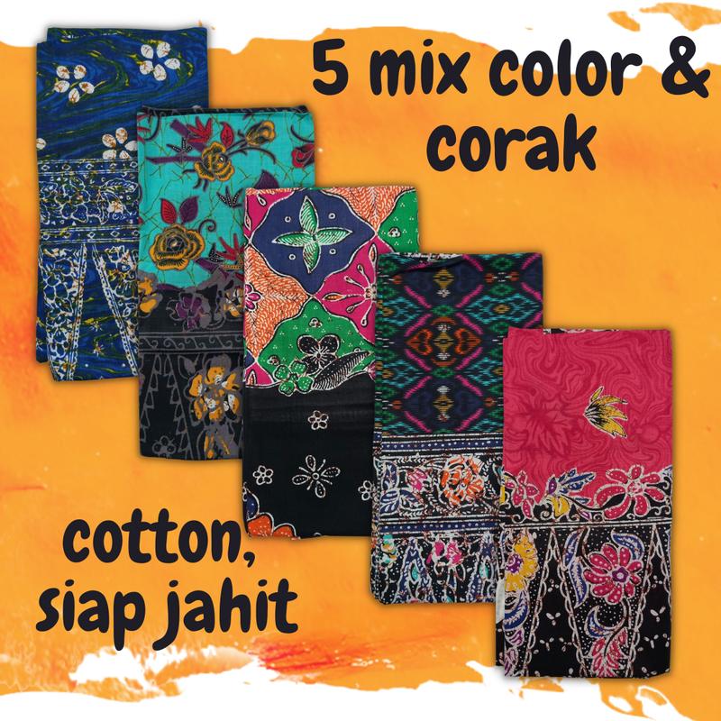 KAIN BATIK TERENGGANU SIAP JAHIT Asli Pattern Terkini Cotton - TikTok ...