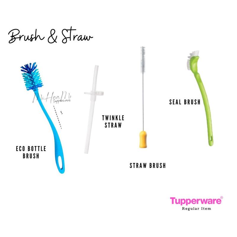 Tupperware Brush for Eco Bottle Seal Straw From 310ml to 2L - TikTok ...