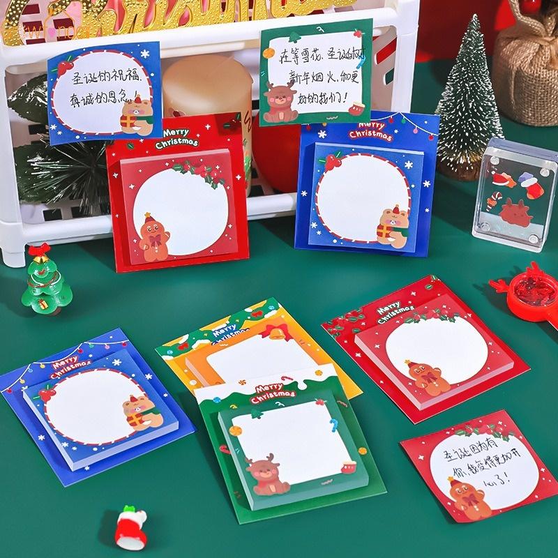 Portable Mini Popular Merry Christmas Kids Sticky Notes Convenient ...