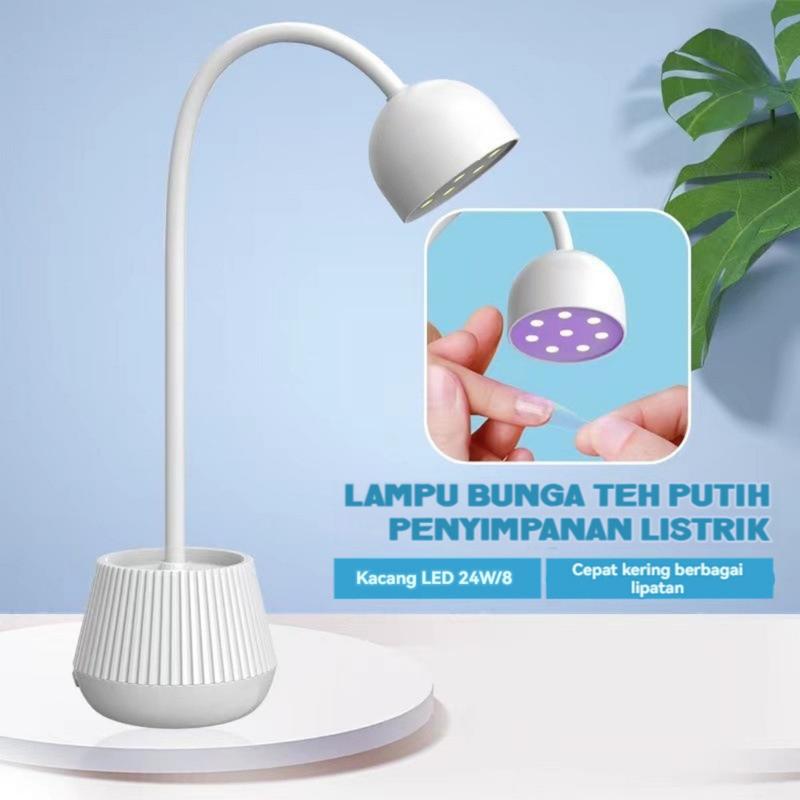 Lampu UV LED 24W Lampu Pengering Cat Kuku Ekstensi Kuku Pengering ...