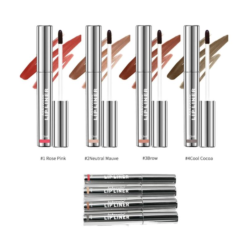 Long-Lasting Peel-Off Lip Liner Stain, 4 Colors Transfer-proof - TikTok Shop