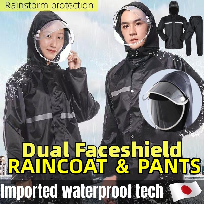 raincoat for motorcycle rider waterproof for men heavy duty rainsuit ...