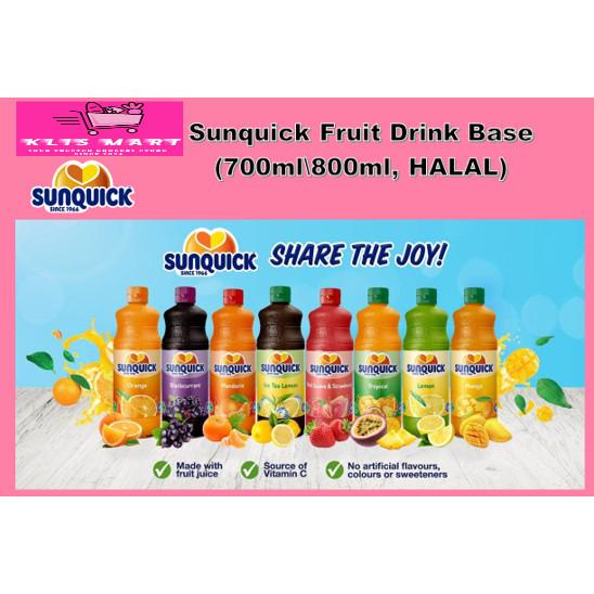 Sunquick Orange\Blackcurrant\Jambu Merah & Strawberry Fruit Drink ...