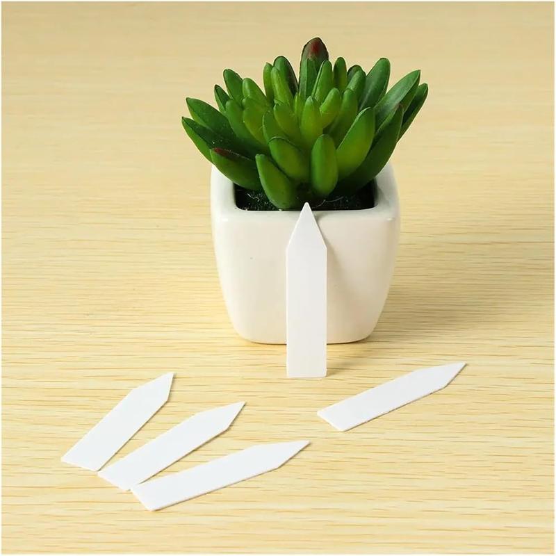 100Pcs Mini Plastic Plant Seed Label Pot Marker Nursery Garden - TikTok ...