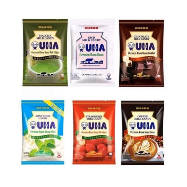 UHA Milk Candy 103gr - Permen Milk Candy Permen Susu Asli Malaysia ...