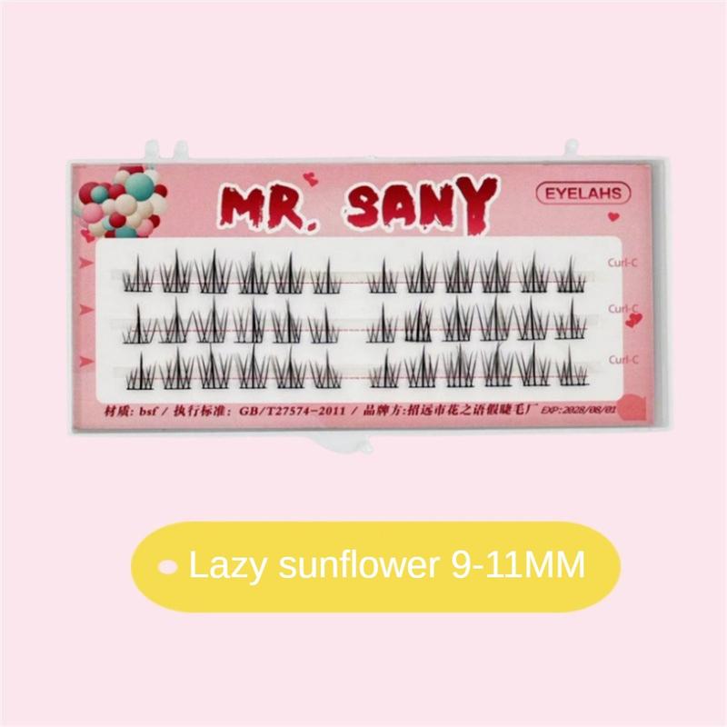 MR.SANY thick false eyelashes long and curly false eyelashes - TikTok ...