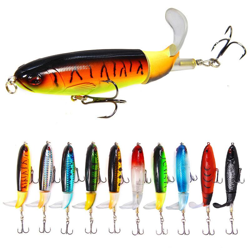 Lure Bait Propeller Tractor Bait 15g 11cm Floating Water Pencil ...