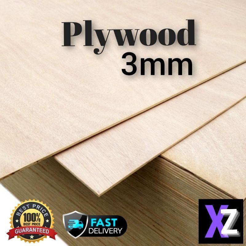 XZ Plywood 3mm Papan Kayu Timber Panel Wood kayuBoard Sheet ...