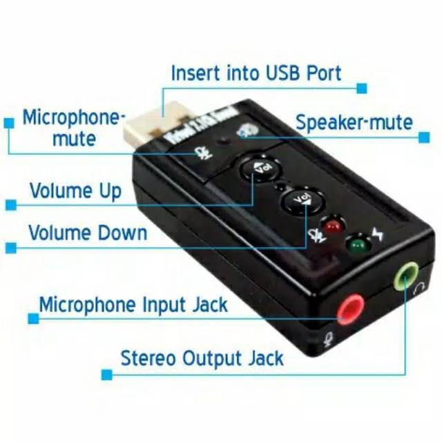 Soundcard USB 7.1 Channel - Shop | Tokopedia