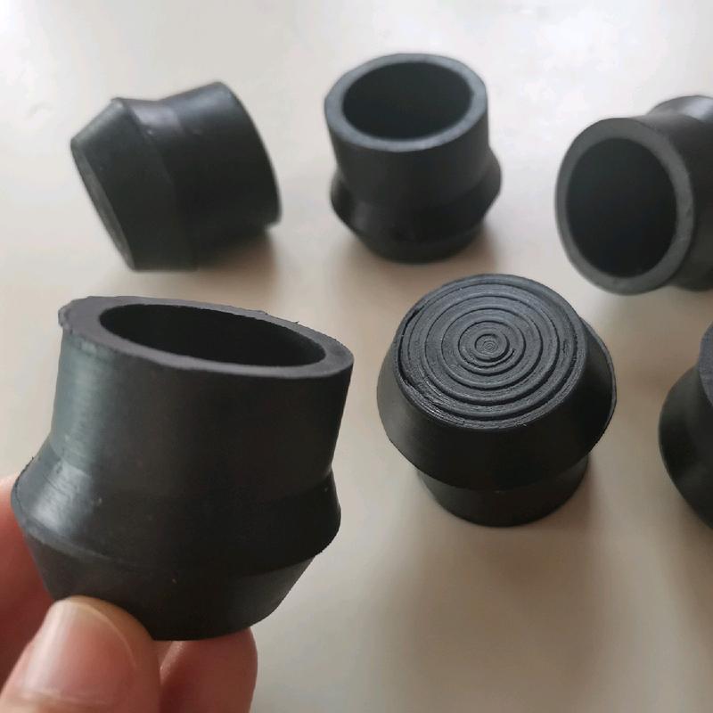 1 inch (25mm) inside diameter ROUND OUTER HEAVY DUTY Rubber Footings ...