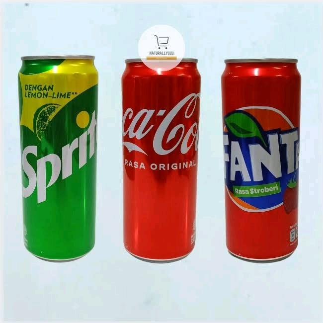 SPRITE | FANTA | COCA COLA KALENG NETTO 250 ML - Shop | Tokopedia