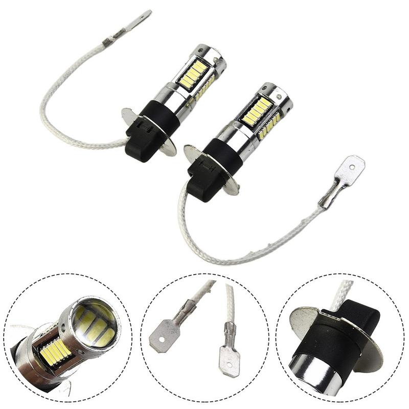 Pair H3 LED Fog Light Bulbs Conversion Kit Super Bright Canbus - TikTok ...