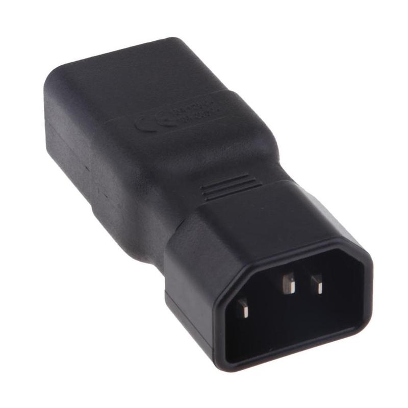 C14 to C19 Connector IEC 320 Male to Female Plug Adapter - TikTok Shop ...
