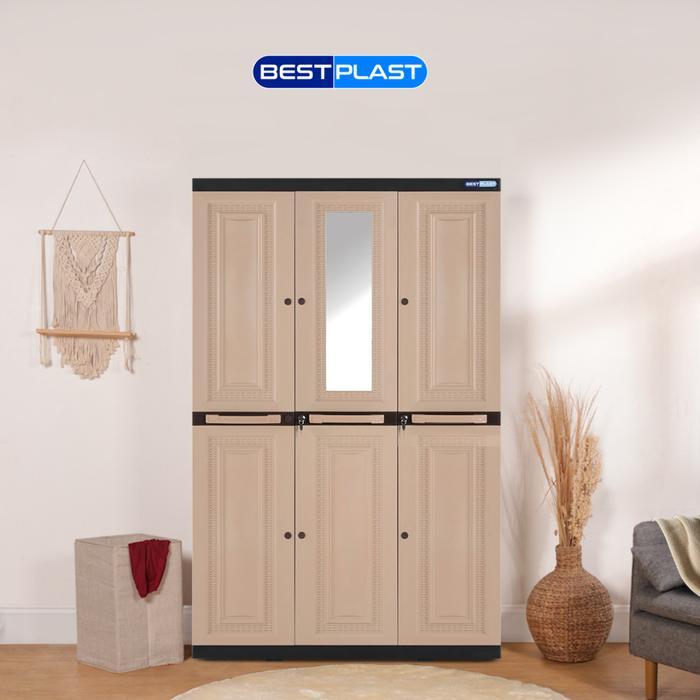 Bestplast Lemari Plastik 3 Pintu / Lemari Baju / Lemari Pakaian - Shop ...