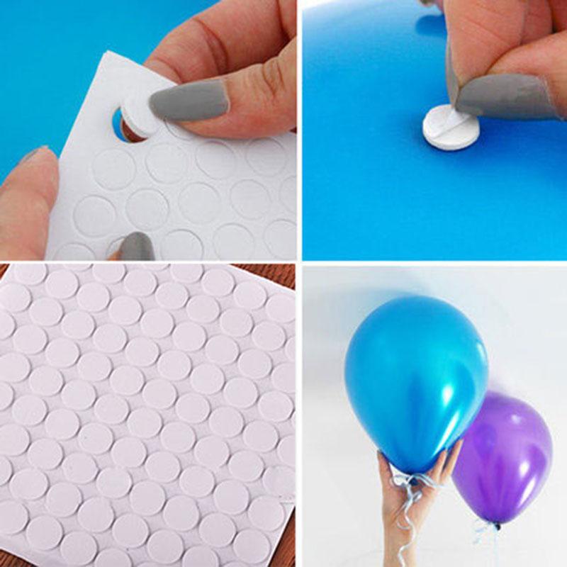 100pcs Reusable Balloon Glue Dots - Strong Adhesion for Ceiling ...