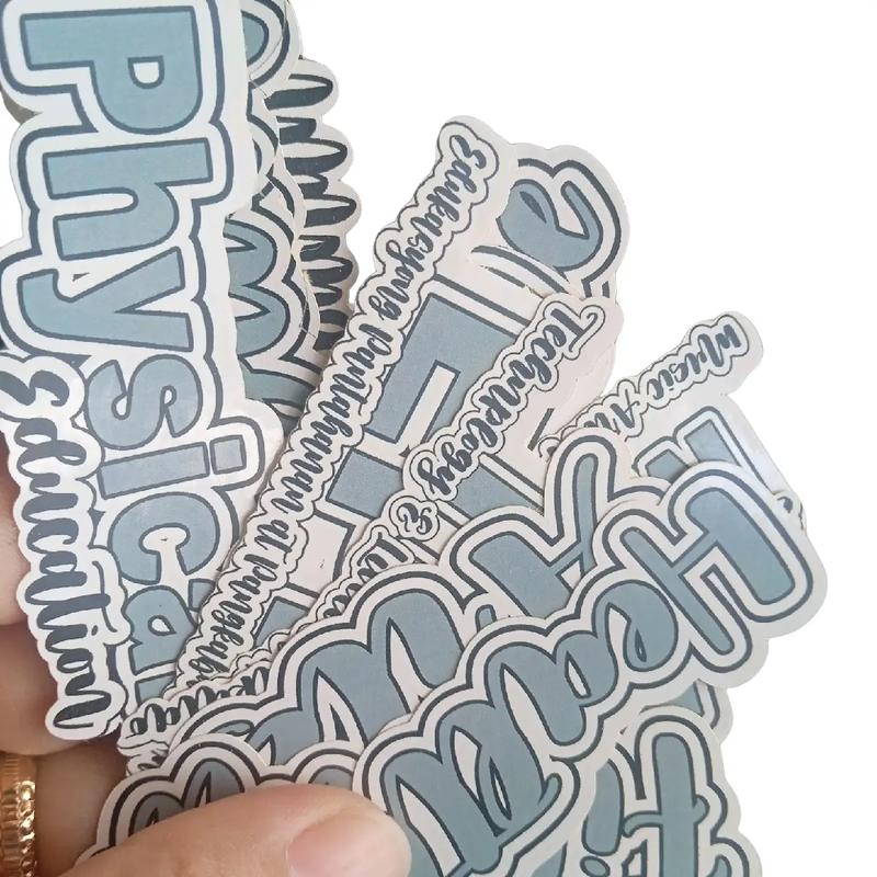 cursive pre-cut subject sticker label for notebooks 14 subjects ...