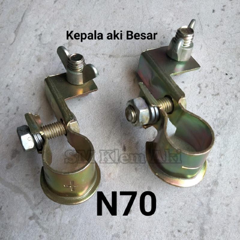 Terminal Accu klem Aki kepala Aki mobil lubang besar tipe N70 - Shop ...