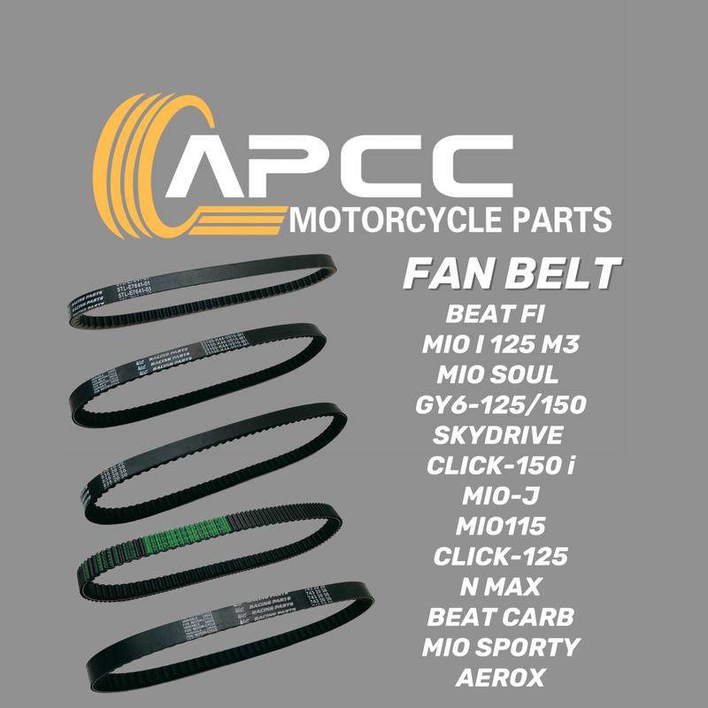 Motorcycle Fan Belt for MIO I125 /M3 BEAT CARB GY6-125 BEAT FI - TikTok ...