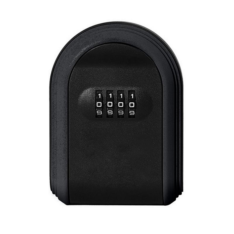 Key Safe Box Weatherproof 4 Digit Combination Outdoor Key Security ...