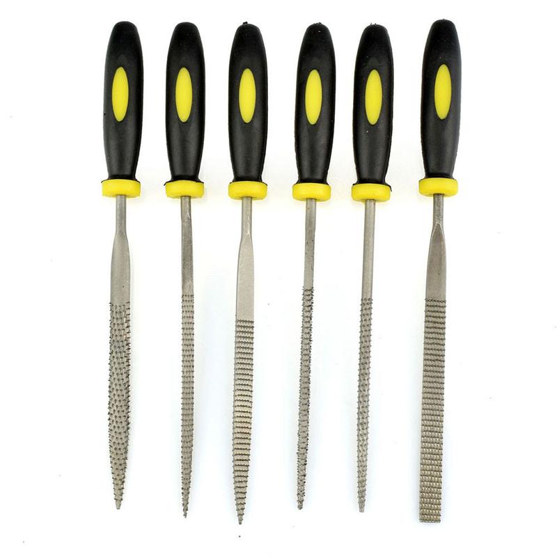 Wood Rasp Set 6pcs Carpenter 5x140mm File Carving Tools Double - TikTok ...