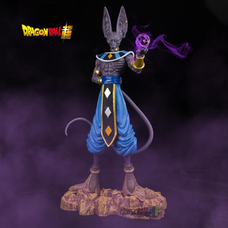 Tokoh Aksi, 30cm DRAGON BALL Beerus Goku Cosplay Gods of Destruction ...
