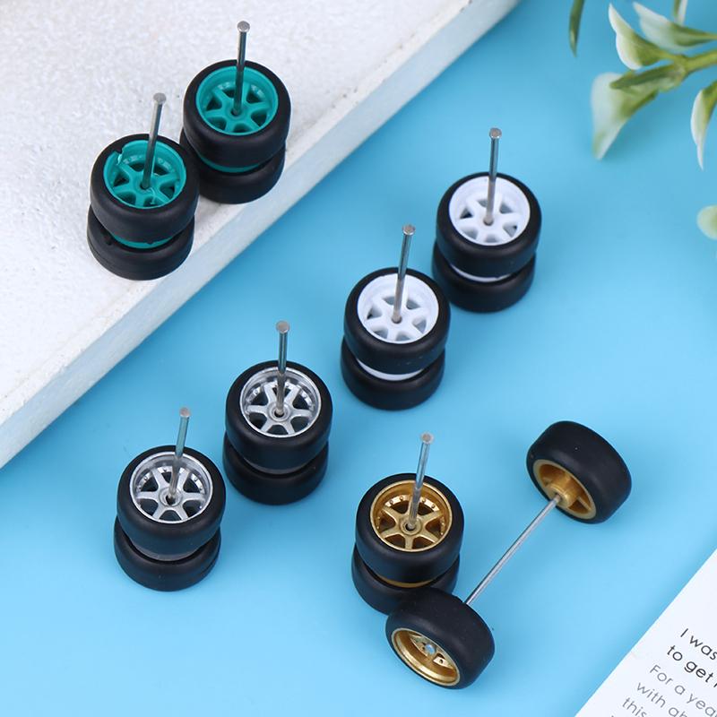Roda 1 / 64 untuk Hotwheels dengan tayar getah, model kereta - TikTok ...